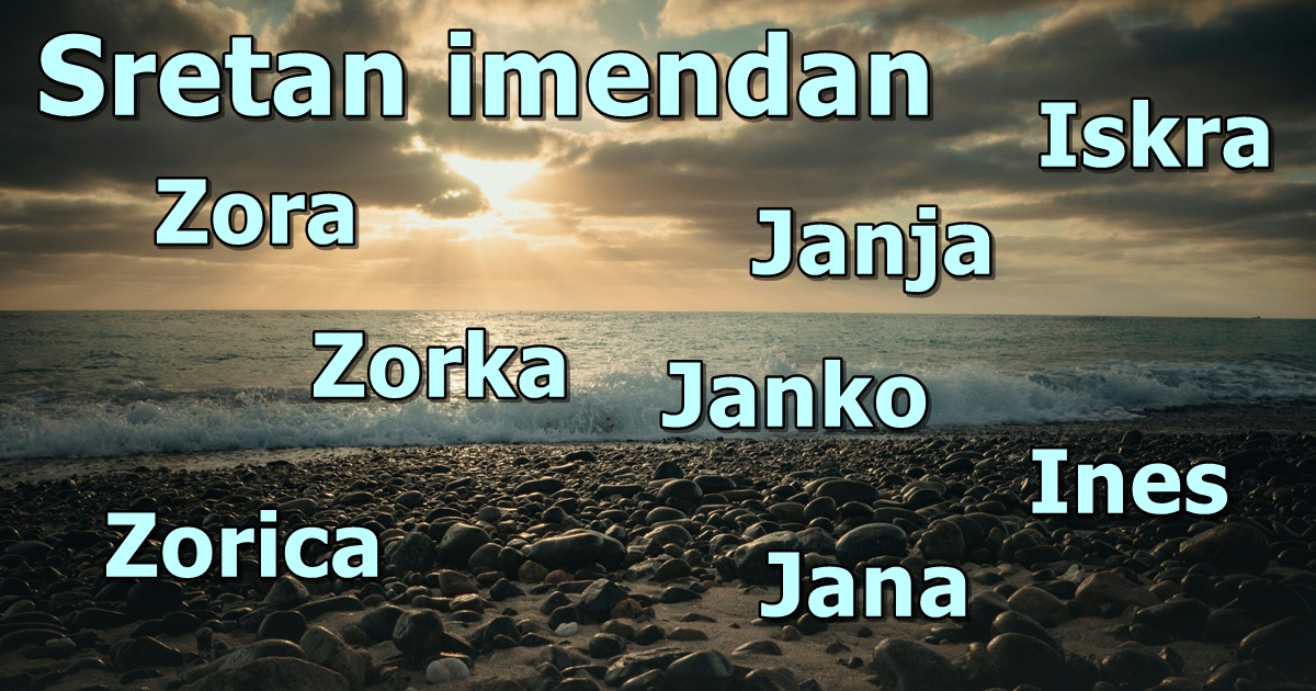 Evo što znače njihova imena - Zagorje International