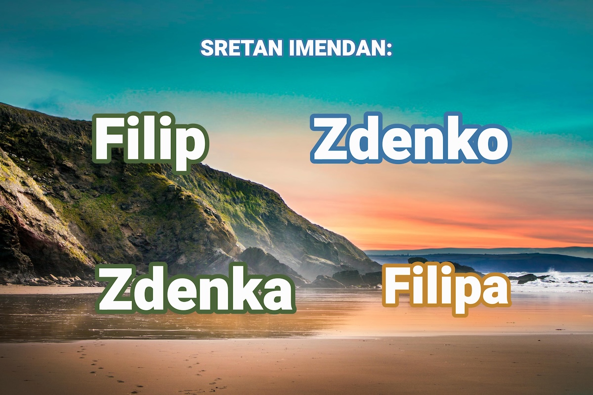 Otkrijte značenje njihovih imena - Zagorje International