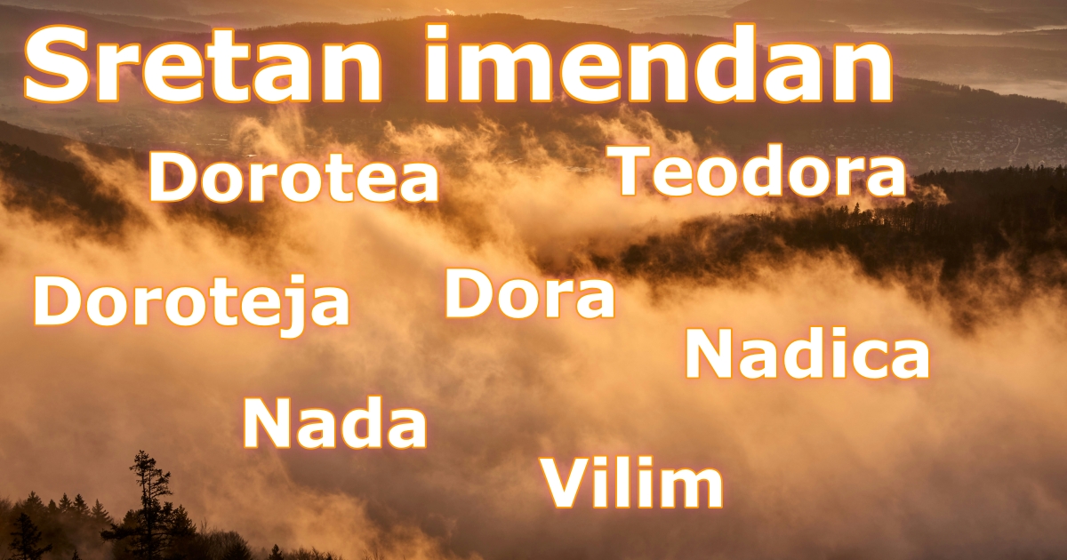 Evo koje je značenje njihovih imena - Zagorje International